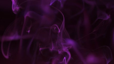 Purple Smoke Wave Shot High Speed Stock Footage Video (100% Royalty ...