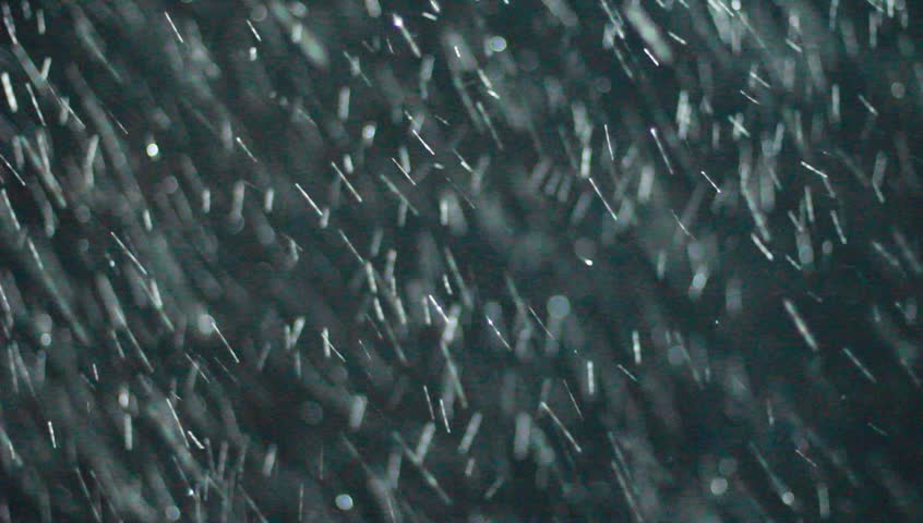 Snowstorm. Falling Snow On Black Stock Footage Video (100% Royalty-free ...