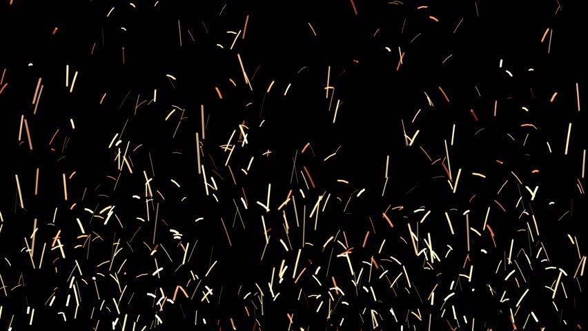 Animated Wall of Realistic Sparks Stock Footage Video (100% Royalty ...