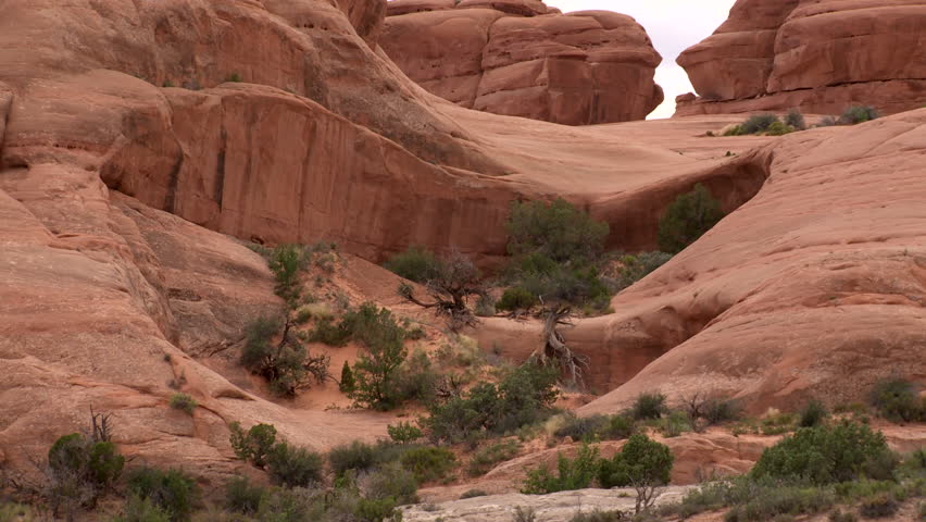 Arches National Park, Eye of Stock Footage Video (100% Royalty-free ...