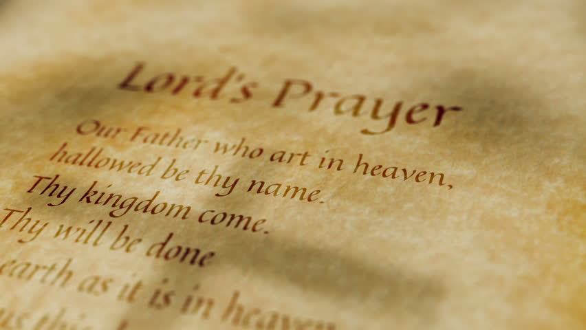 scrolling religious text on old paper Stock Footage Video (100% Royalty ...