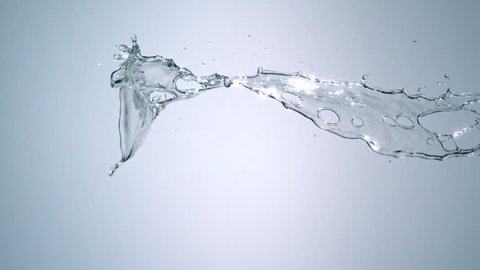 Water Surface Wave Shooting High Speed Stock Footage Video (100% ...