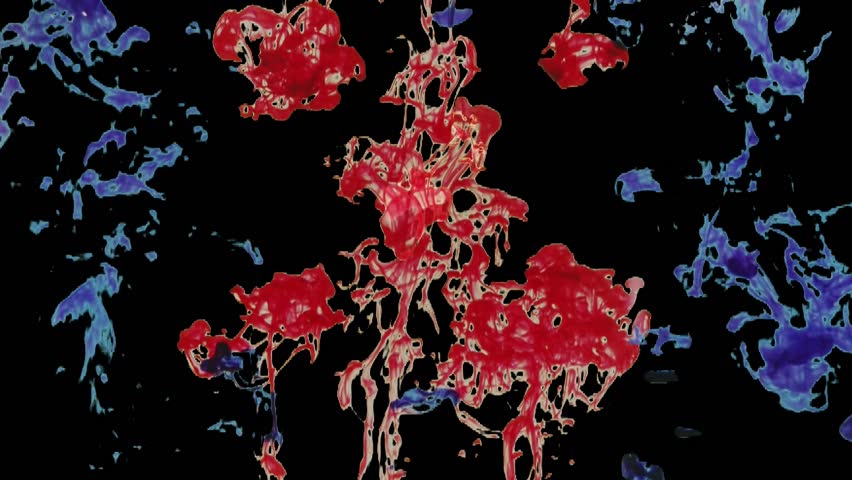 Colorful Ink Floating in Water Stock Footage Video (100% Royalty-free ...