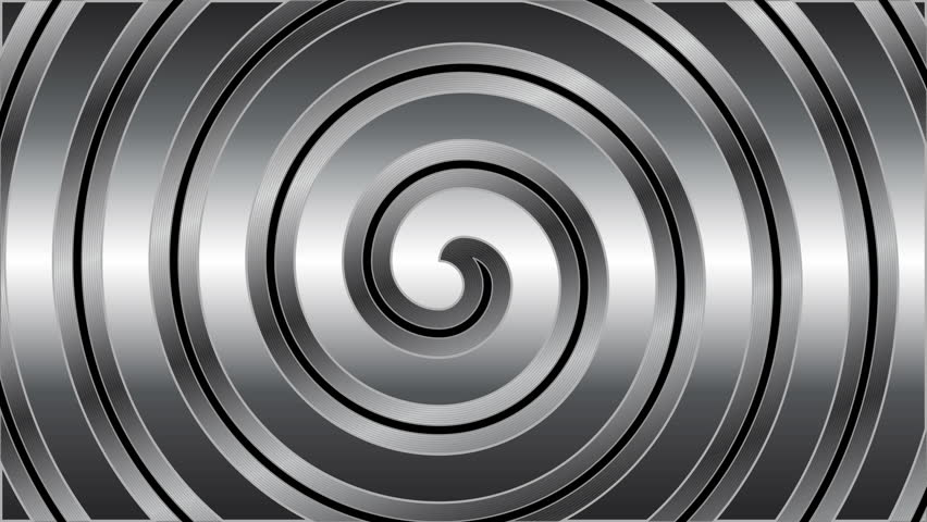 Spiral Optical Illusion - Rotating Stock Footage Video (100% Royalty ...