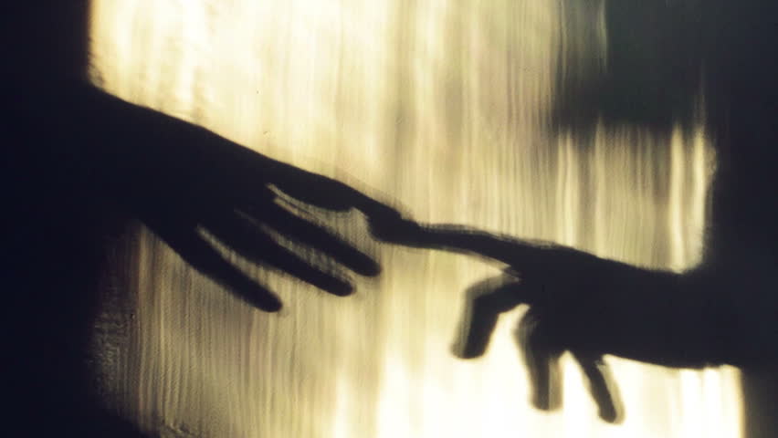 Spooky Hand Shadow Crawling On Stock Footage Video (100% Royalty-free ...