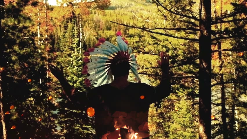 native american prayer woods Stock Footage Video (100% Royalty-free ...