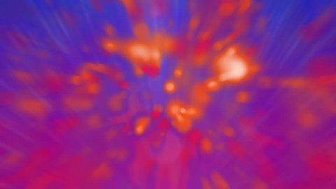 Psychedelic Colorful Particle Splash Abstract Motion Stock Footage ...