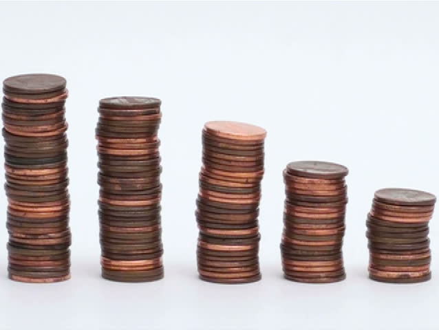 penny stack stop motion v2 - Stock Footage Video (100% Royalty-free ...