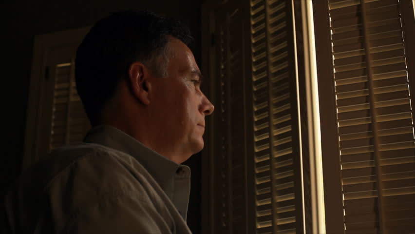 A Man Opens the Shutters Stock Footage Video (100% Royalty-free) 771307 ...