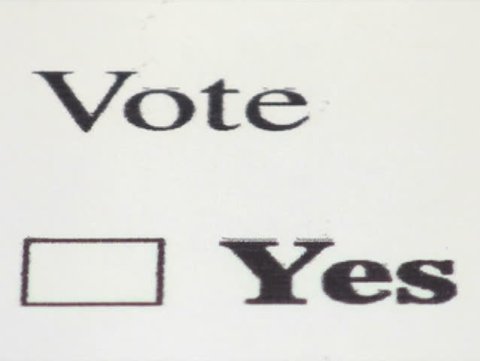 Yes Voting Ballot Check Box Ntsc Stock Footage Video (100% Royalty-free ...