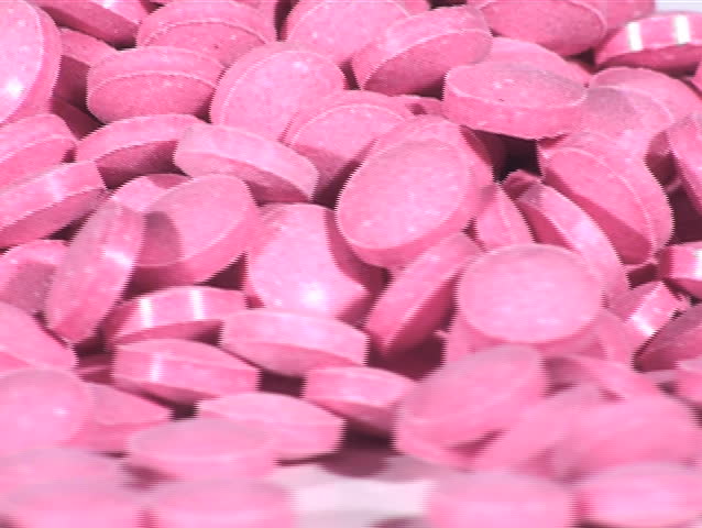 pink prescription medication loop - ntsc Stock Footage Video (100% ...