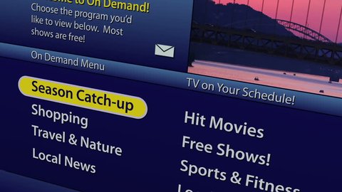 21 Interactive program guide Stock Video Footage - 4K and HD Video ...