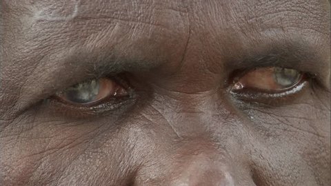 close macro zoom shot crying eye Stock Footage Video (100% Royalty-free ...