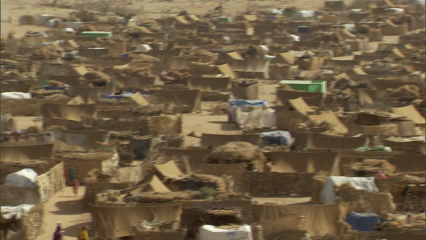 Refugee Camp Located in Farchana, Stockvideoklipp (helt royaltyfria ...
