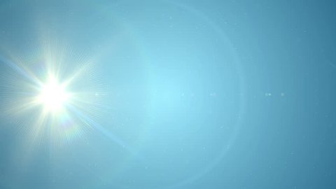 Sun Moving Across Clear Blue Sky Stock Footage Video (100% Royalty-free ...