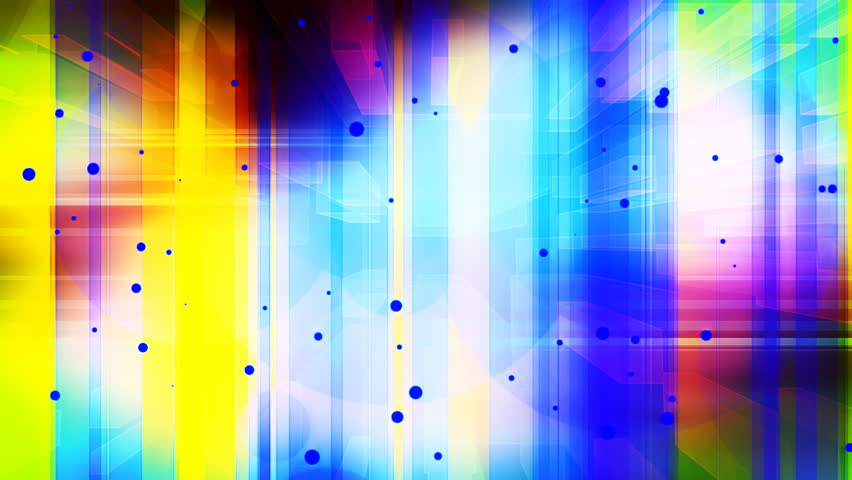 bright colorful abstract looping animated background Stock Footage ...