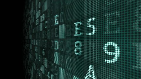 Cyber Crime Animation Encrypted Data Stock Footage Video (100% Royalty ...