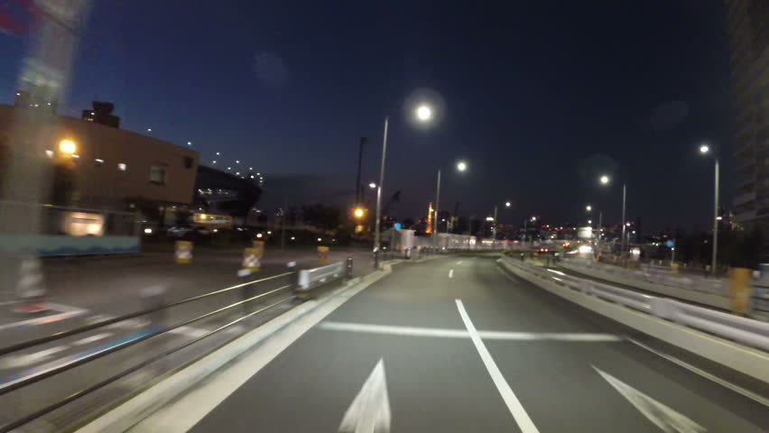 driver's eye point view shots running Stock Footage Video (100% Royalty ...