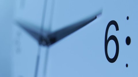 Clocks Timelapse Moving Shadows Clock Hands Stock Footage Video (100% ...