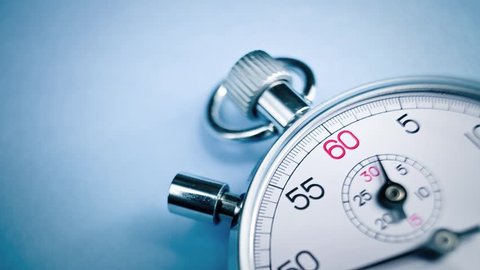 Video Showing Closeup Stopwatch Stock Footage Video (100% Royalty-free ...