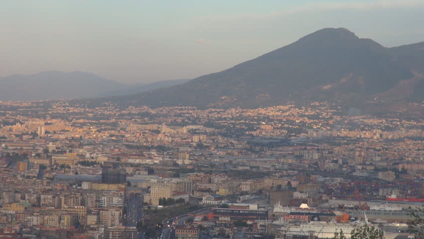 Famous Naples Landmark, Napoli with Stock Footage Video (100% Royalty ...