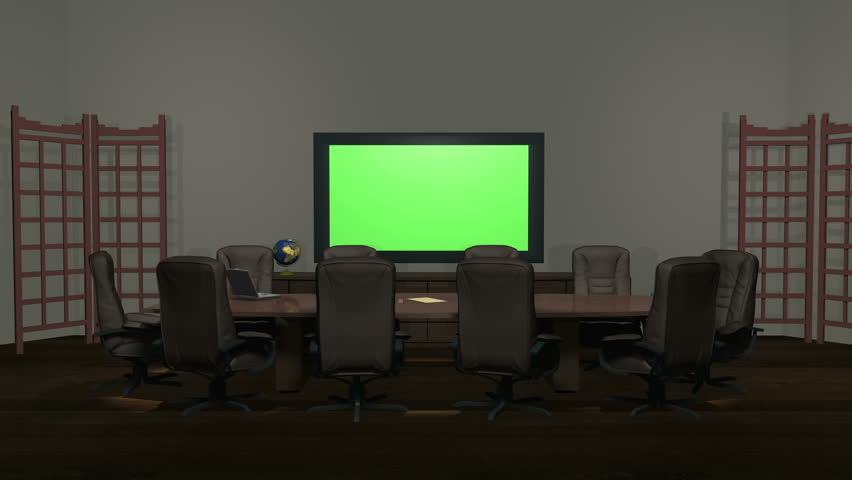 Animation of a Conference Room, Stock Footage Video (100% Royalty-free ...