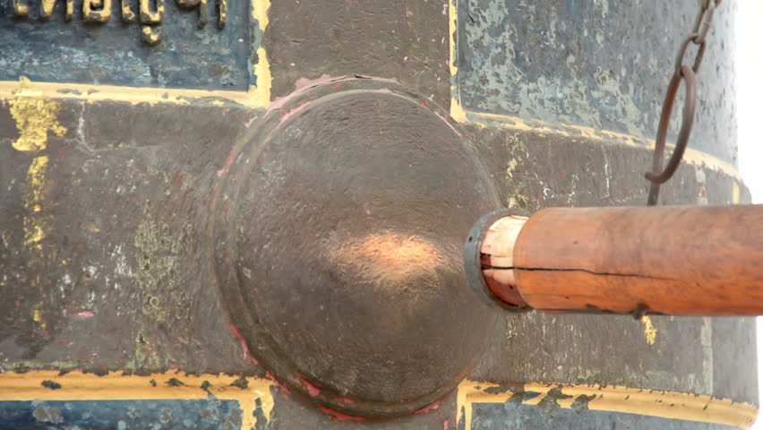 Hit the Huge Bell Stock Footage Video (100% Royalty-free) 8099338 ...