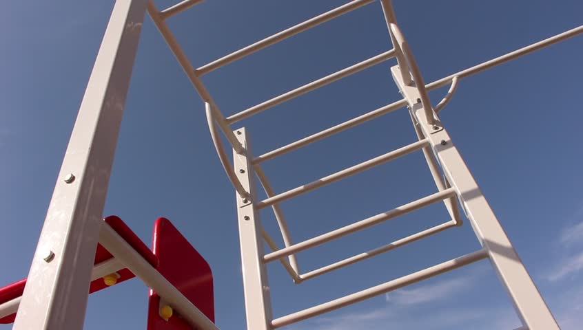 sports ladder horizontal bar Stock Footage Video (100% Royalty-free ...