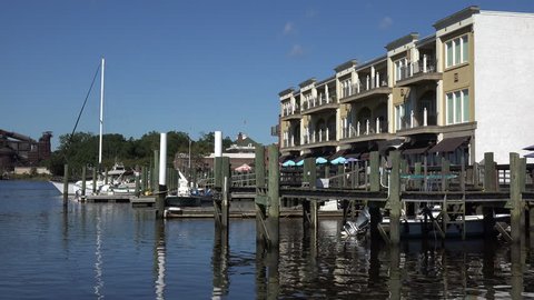 Georgetown South Carolinausa October 20 2014 Stock Footage Video (100% ...