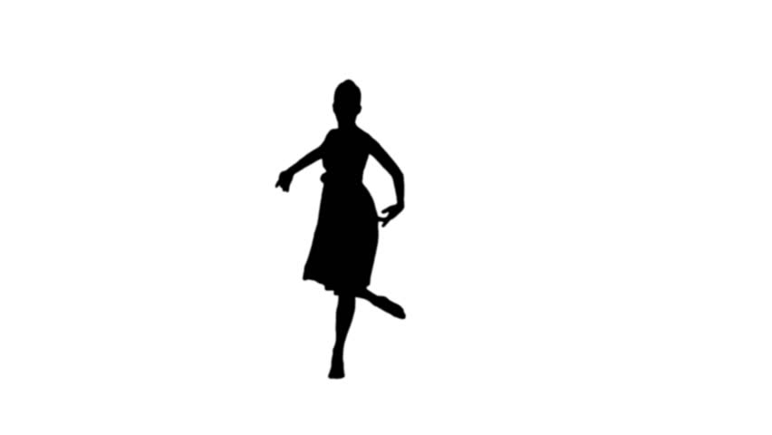 looped animation pictures ballroom dancing ballet Stock Footage Video ...