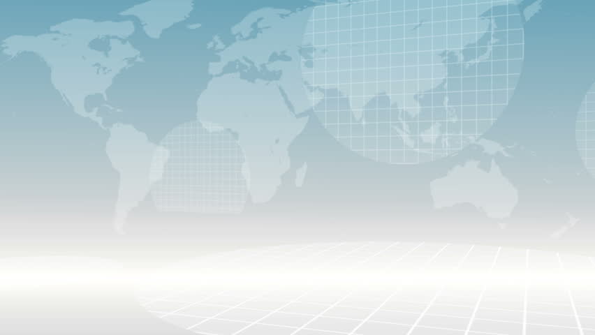 digital animation blue grid background earth Stock Footage Video (100% ...