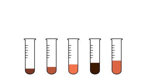 Medical Testtube 3d Render Rotate Animation Stock Footage Video (100% ...