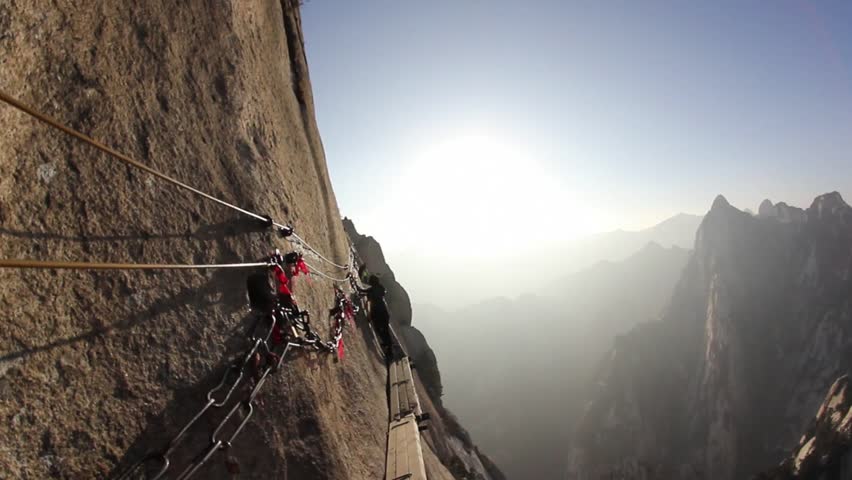 Mount Hua Shan and the Stock Footage Video (100% Royalty-free) 8155186 ...