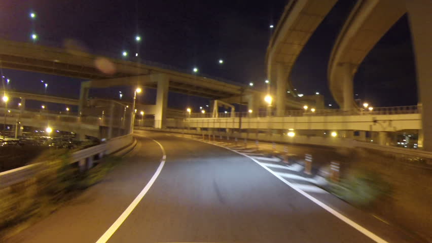 Drivers Eye View Through a Stock Footage Video (100% Royalty-free ...