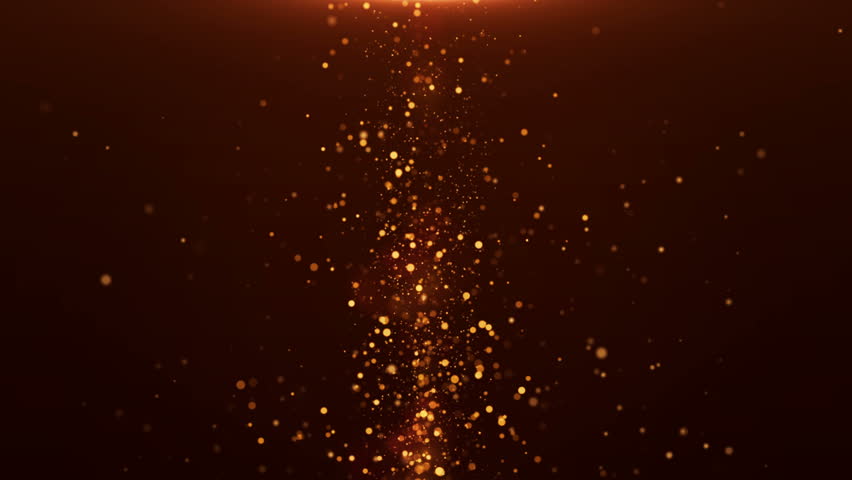 background gold movement universe dust stars Stock Footage Video (100% ...