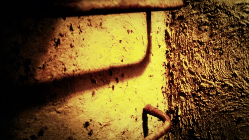 4k Super Scary Underground Concrete Bunker Stock Footage Video (100% ...