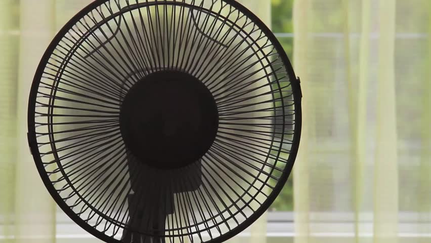 Moving Fan to Keep Cool Stock Footage Video (100% Royalty-free) 8233639 ...