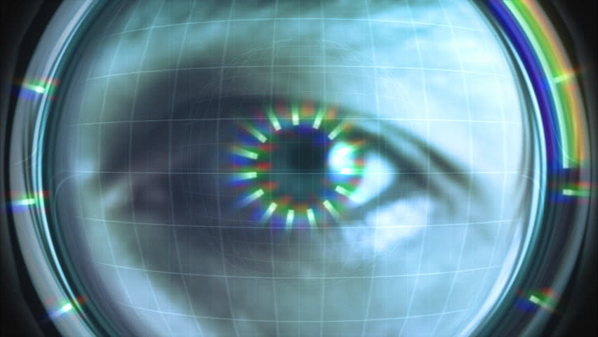 eye scanner access granted Stock Footage Video (100% Royalty-free ...