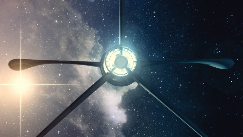 spaceship flying overhead Stock Footage Video (100% Royalty-free ...