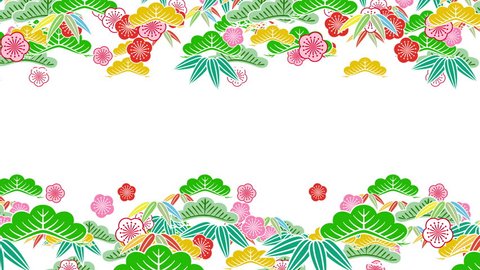 japanese pattern "symbol good luck" background Stock Footage Video (100 ...