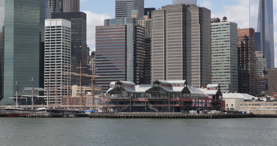 Establishing Shot New York City Stock Footage Video (100% Royalty-free ...