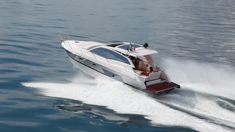 Luxury Motor Boat Rio Yachts Italian Stock Photo 469809464 | Shutterstock