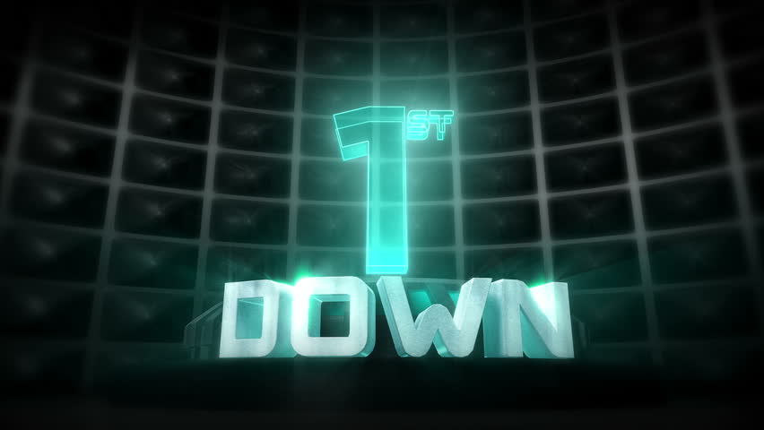 first down jumbotron screen noise prompt Stock Footage Video (100% ...