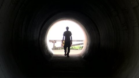 Walk Into Light May Symbolize Escape Stock Photo 47237605 | Shutterstock