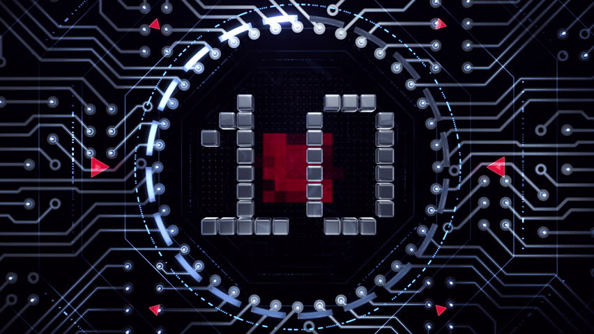 countdown zero motion graphics reverse counter Stock Footage Video (100 ...