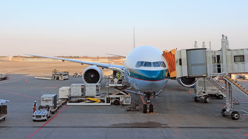 Load and Unload Cargo to Stock Footage Video (100% Royalty-free ...