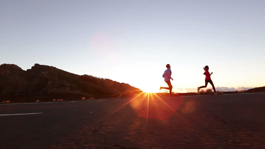 Sport Running People Running Fast Stock Footage Video (100% Royalty ...