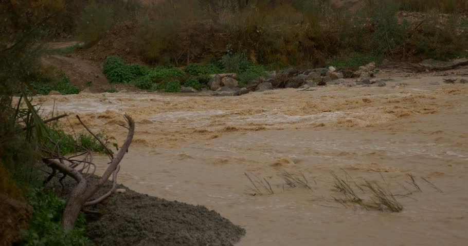 water mud flood river stream Stock Footage Video (100% Royalty-free ...