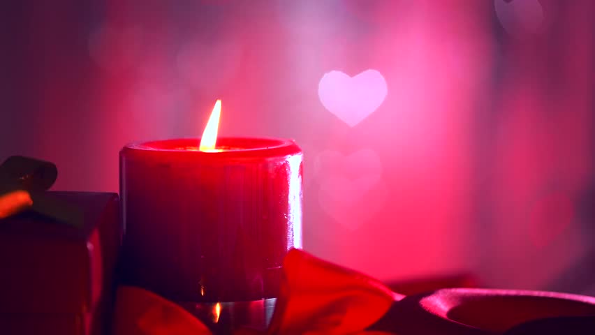 Valentines Day. Beautiful Valentine Scene Stock Footage Video (100% ...