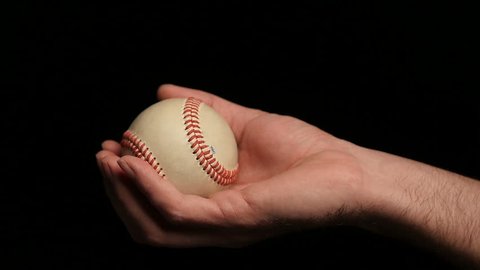 Baseball Pitcher Ready Pitch Close Hand Stock Photo 391405627 ...